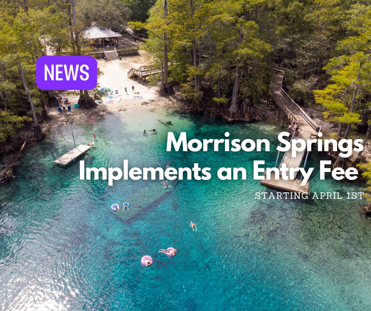 Morrison Springs Implements an Entry Fee Starting April 1st – Florida ...
