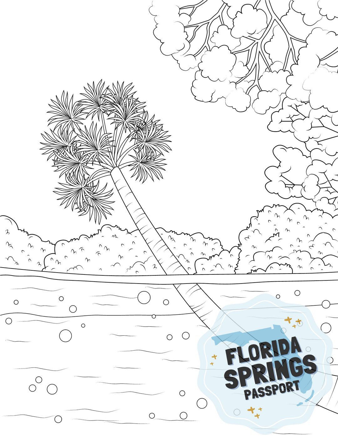 Florida Springs Coloring Pages – Florida Springs Passport Florida Springs Coloring Pages – Florida Springs Passport