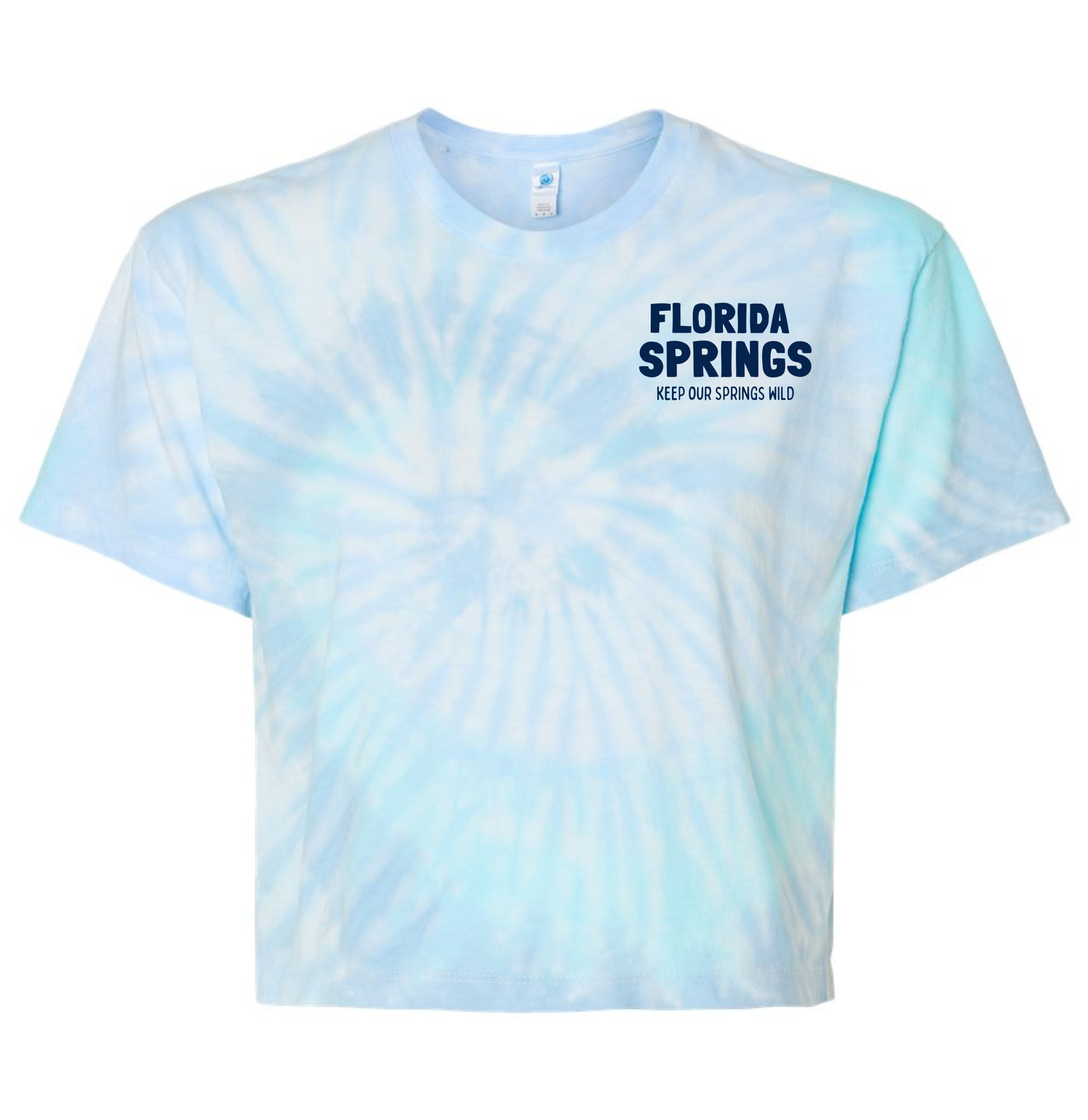 Florida Springs Classic Cropped Tee – Florida Springs Passport